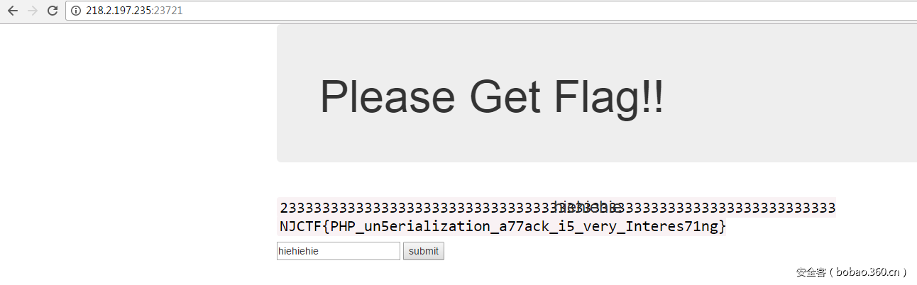 【CTF攻略】XCTF南京站：NJCTF 2017 Writeup（通关攻略）-安全客 - 安全资讯平台
