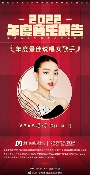 2023微博文化之夜 VaVa毛衍七荣获“年度文化音乐人”现场演绎《挂帅》 - 360娱乐，你开心就好