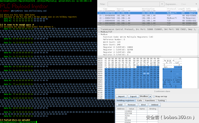 【技术分享】使用PLC作为payload/shellcode分发系统（含演示视频）-安全KER - 安全资讯平台